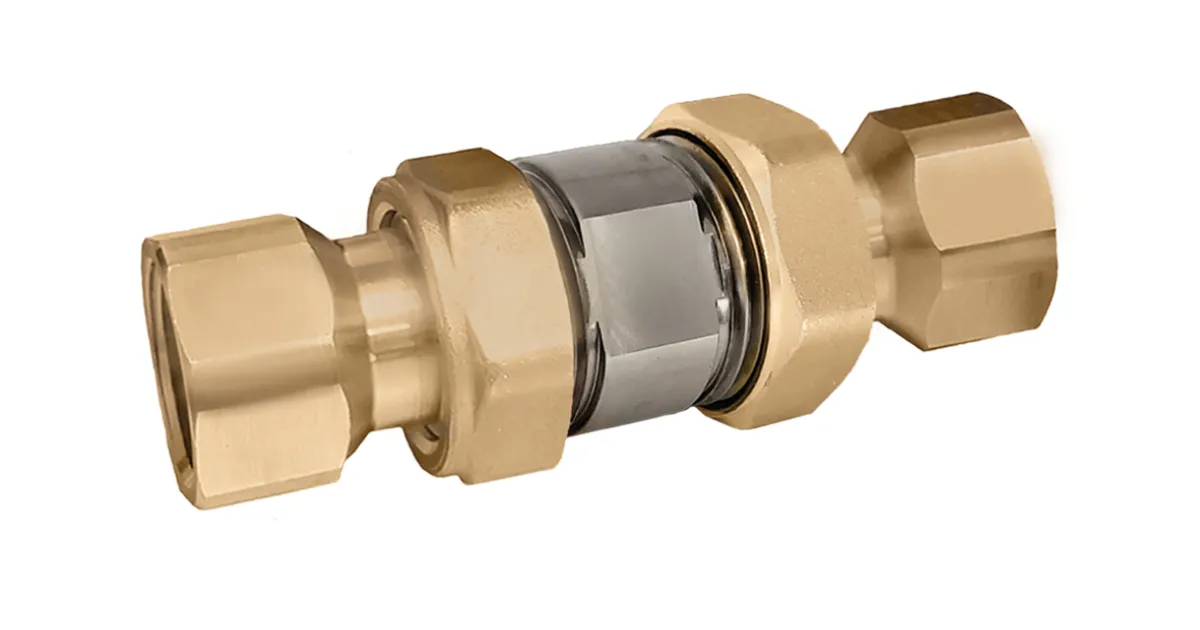 Serviceable flow check valve (FNPT) | Caleffi S.p.a.