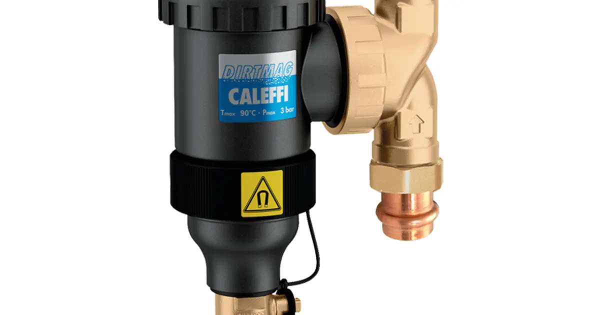 DIRTMAG®, Magnetic dirt separator | Caleffi S.p.a.