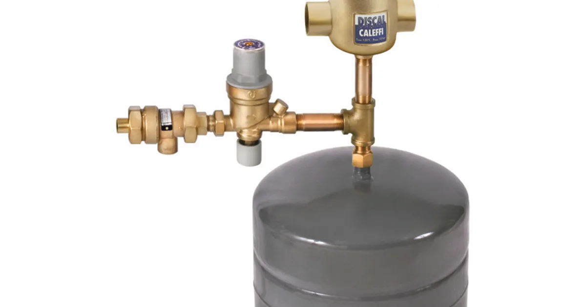 Boiler trim kits (with backflow preventer) | Caleffi S.p.a.