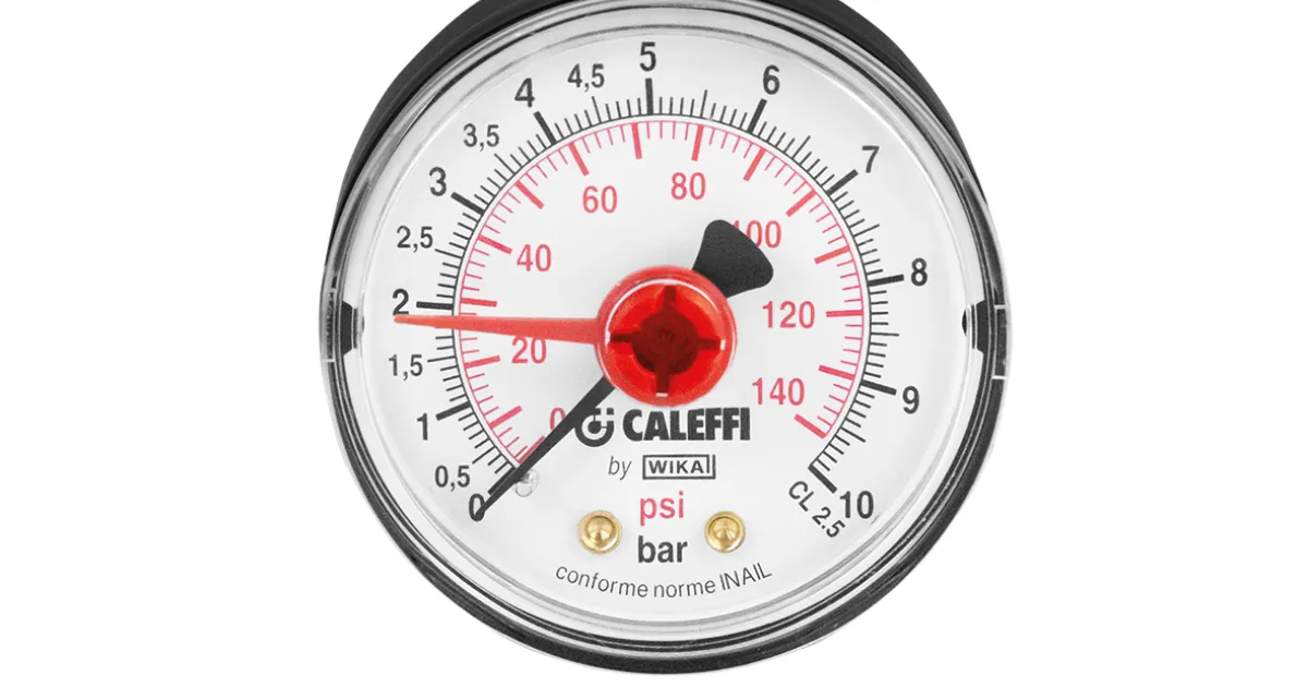 Pressure gauge. | Caleffi S.p.a.