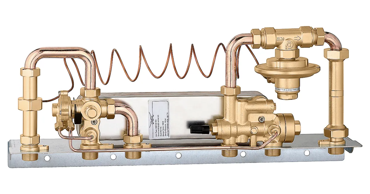 Duvara asılan mekanik HIU. | Caleffi S.p.a.