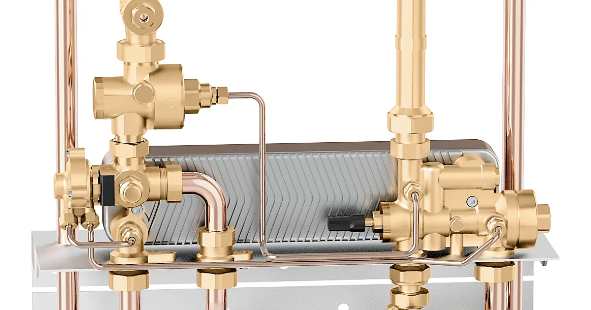 Mechanical wall-hanging HIU. | Caleffi S.p.a.