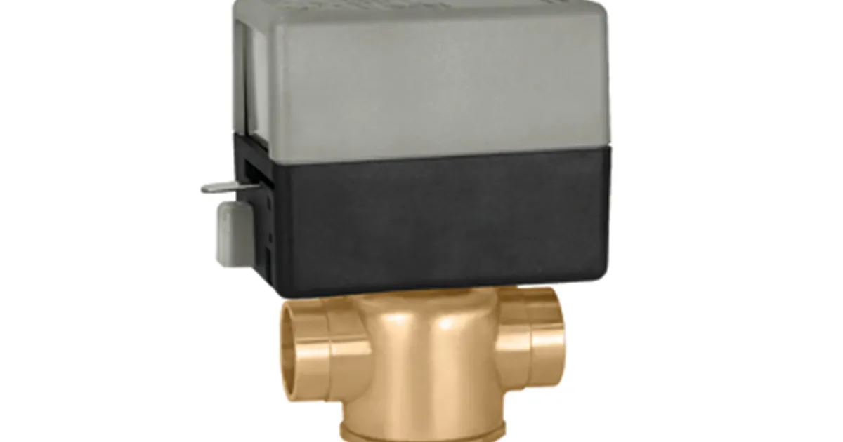 Z-one™, 2-way motorized zone valve (sweat and flare) | Caleffi S.p.a.